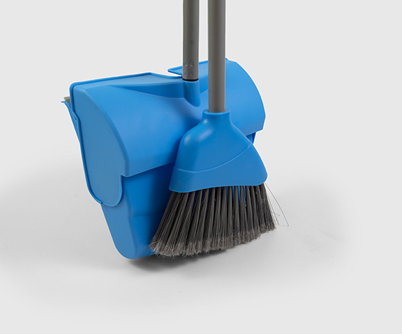Soft Angle Lobby Broom With Lightweight Lobby Dustpan - 300mm